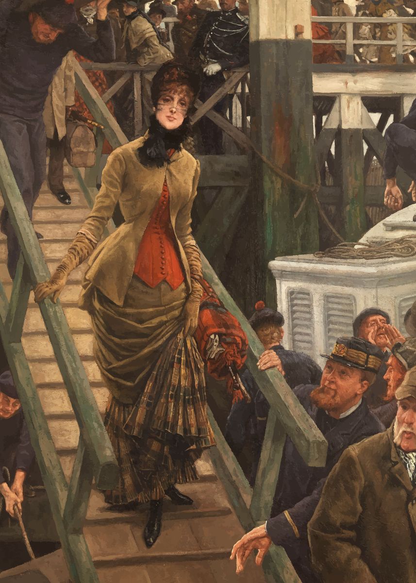 'James Tissot' Poster by ArtGallery | Displate