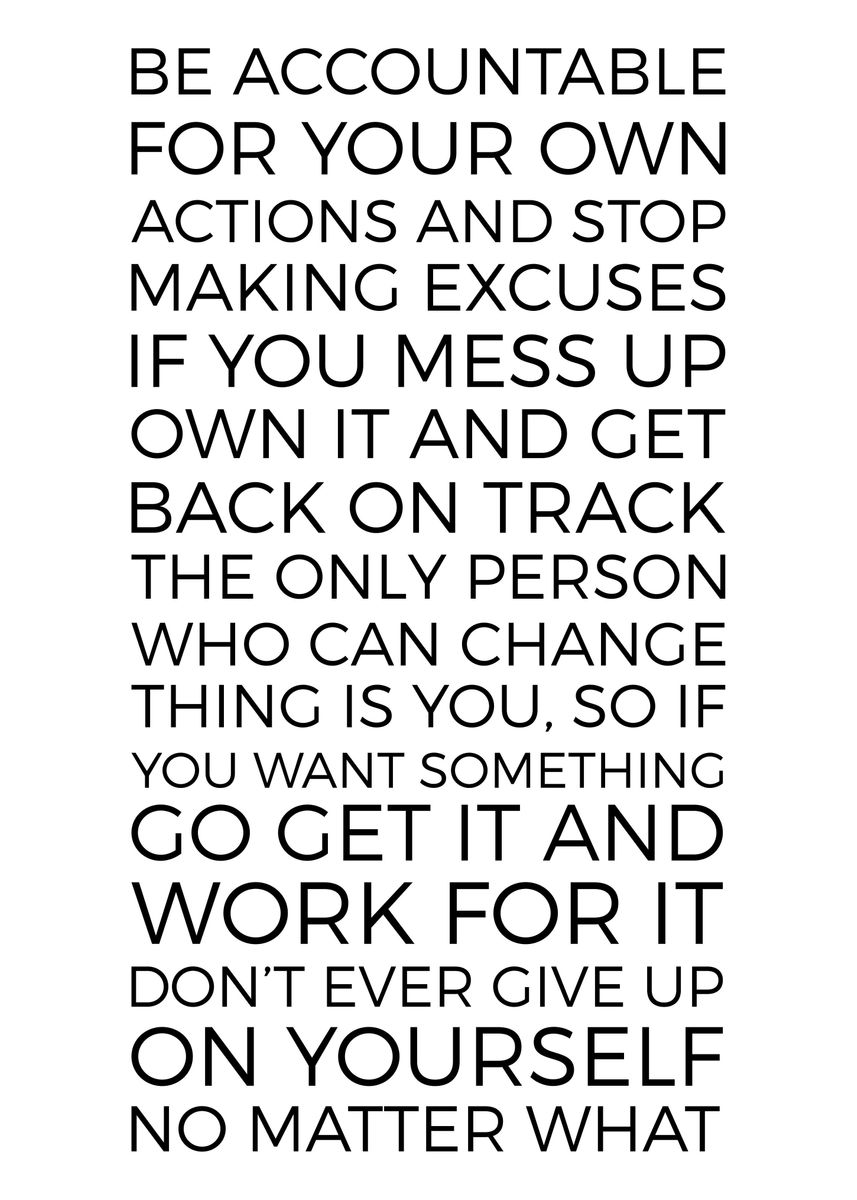 'Work For It' Poster, picture, metal print, paint by albran karan ...