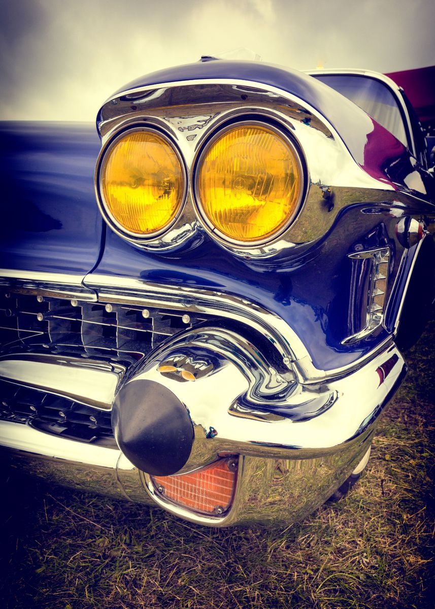 'Vintage Classic Car' Poster, picture, metal print, paint by Bramcrye ...