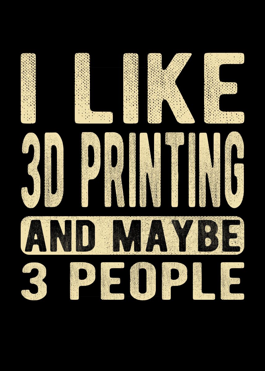 '3D printing' Poster by schmugo | Displate