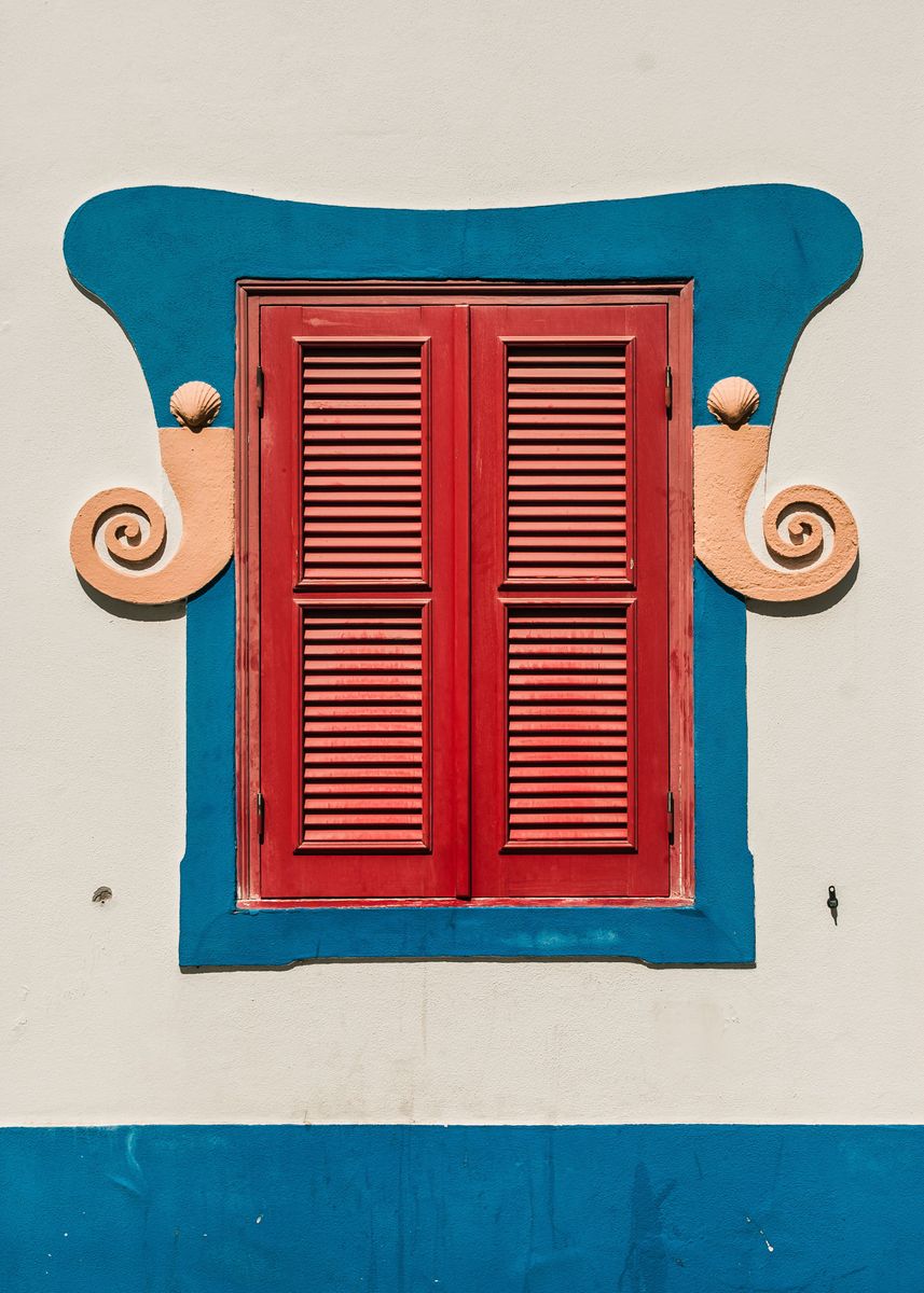 'Curly Window II' Poster, picture, metal print, paint by Marco Moroni ...