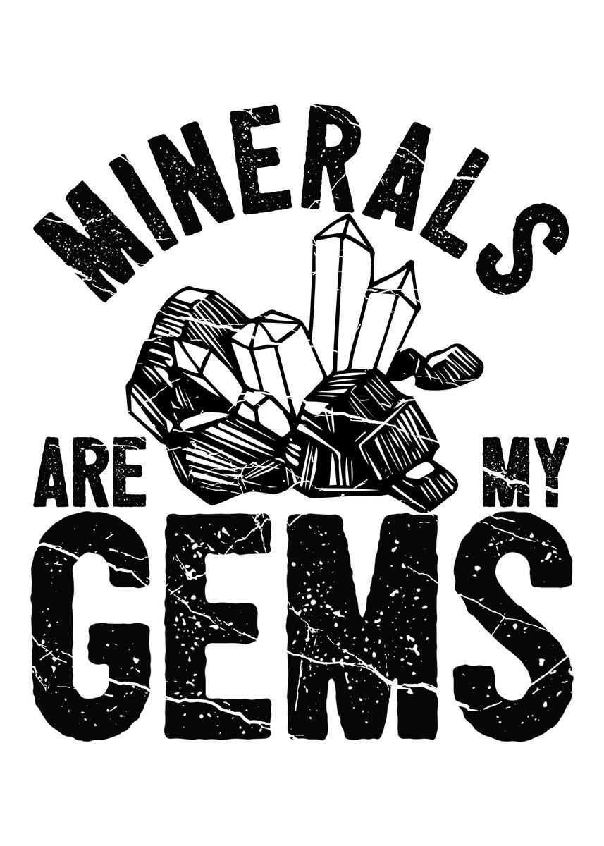 'Funny Rock Hunting' Poster, picture, metal print, paint by ...