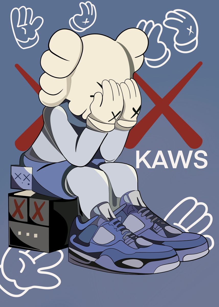 'Kaws sport' Poster by Biopic Studio | Displate