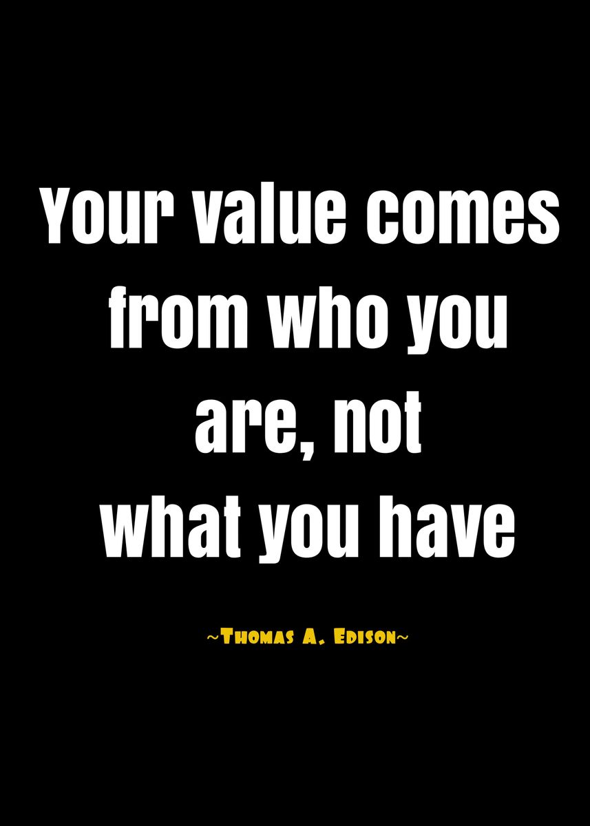 'Thomas A Edison' Poster, picture, metal print, paint by KAGE | Displate