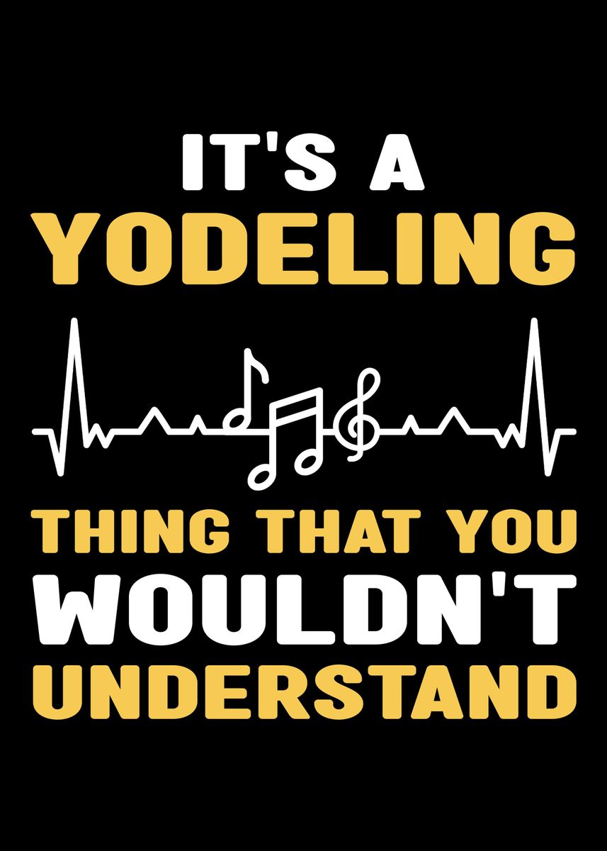 'Yodel Gift' Poster by Hexor | Displate