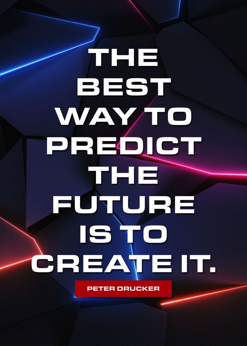 'quotes textart' Poster, picture, metal print, paint by Limited Edition ...