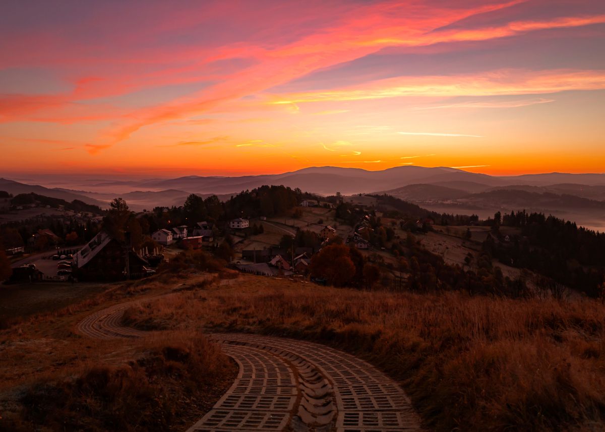 'Phenomenal autumn dawn' Poster by anettastar | Displate