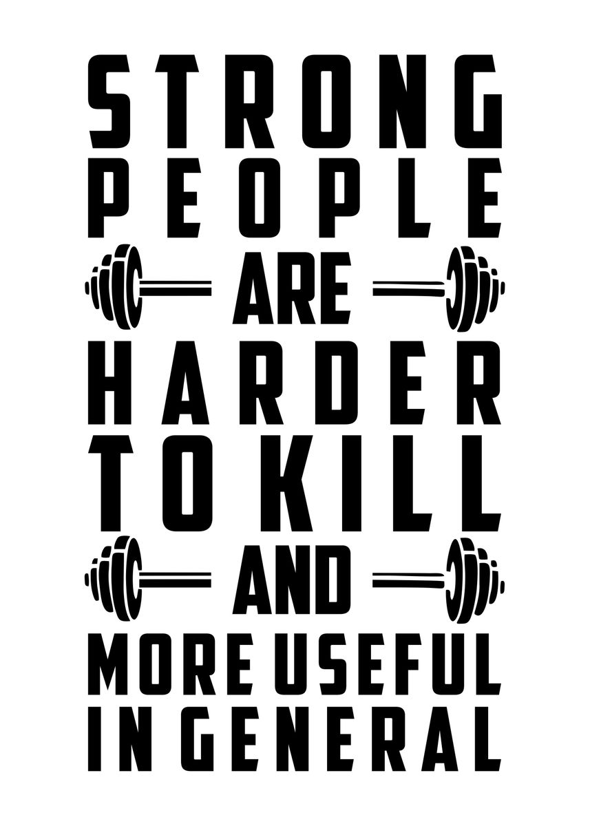 'Strong People' Poster, picture, metal print, paint by albran karan ...