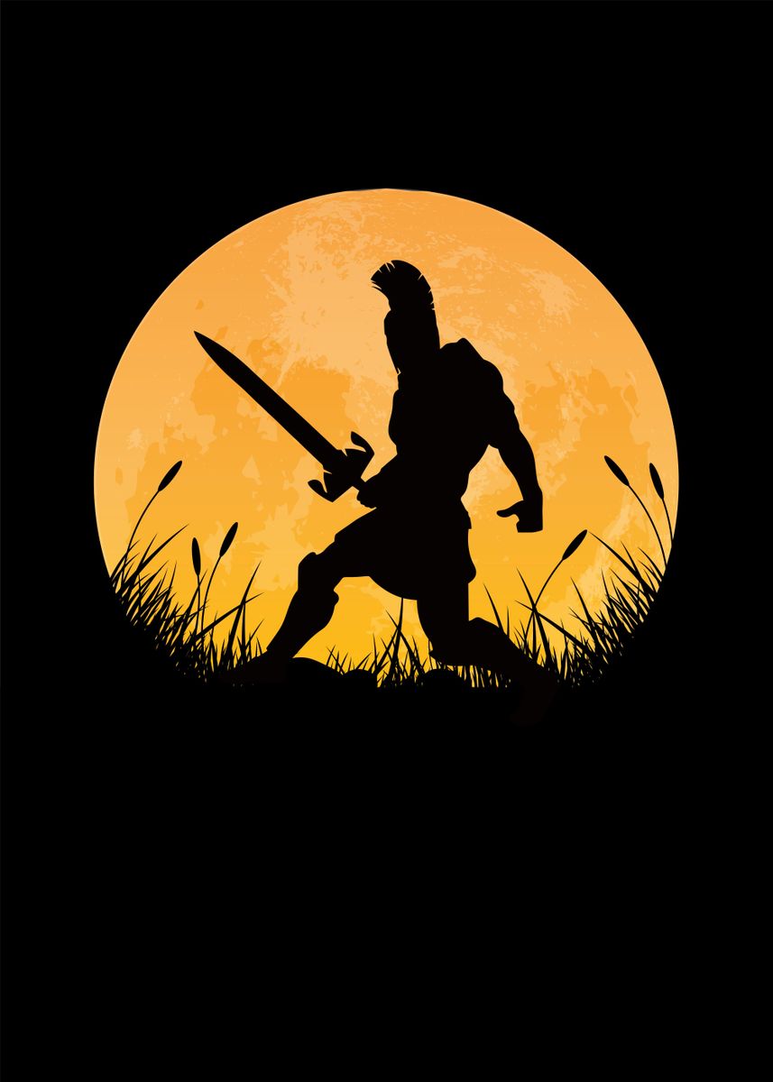 'the gladiator' Poster by Trending Displate Posters | Displate