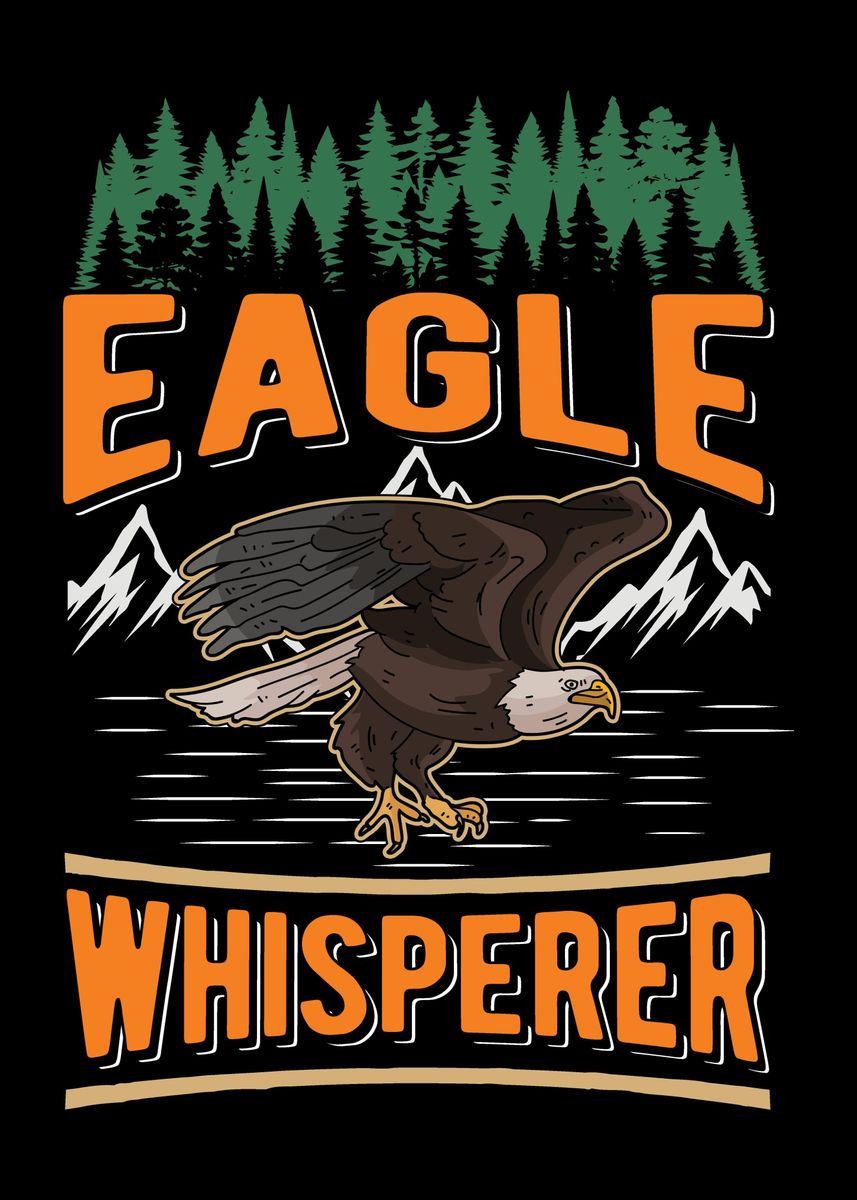 'Eagle Falconer' Poster, picture, metal print, paint by FavoritePlates ...