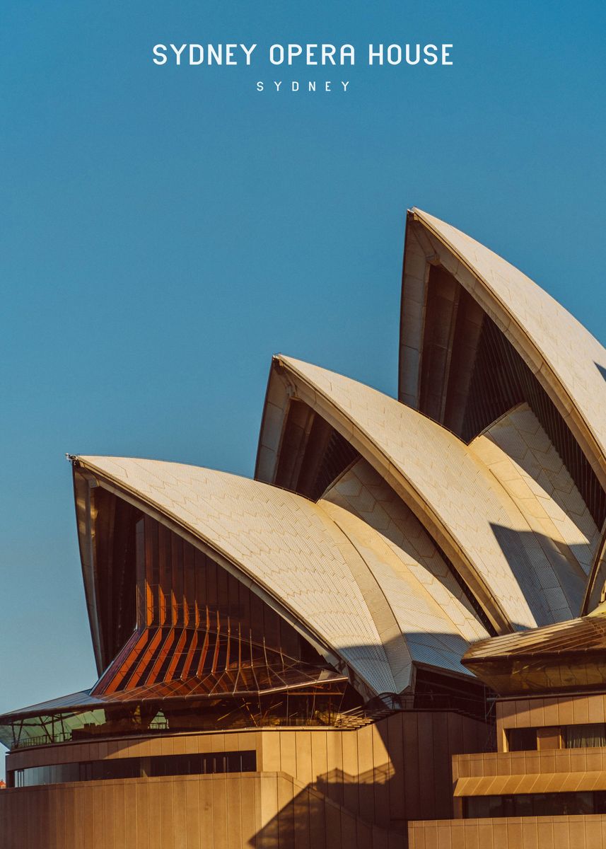 'Sydney Opera House ' Poster, picture, metal print, paint by Explore ...
