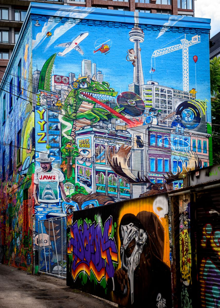 'Graffiti art' Poster, picture, metal print, paint by Svetlana Sewell ...