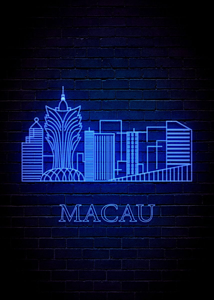 'MACAU' Poster by Mod Yof | Displate
