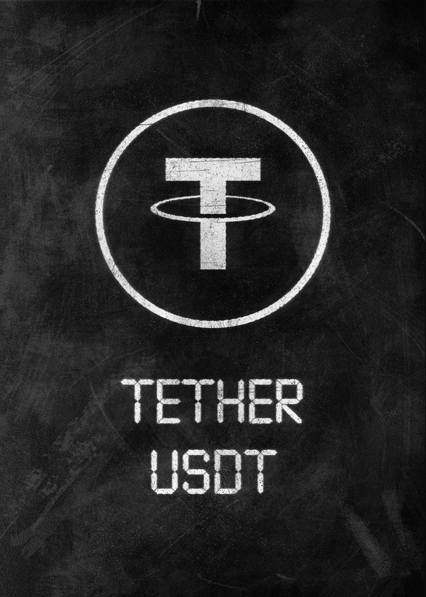 'Tether USDT' Poster by Luvy | Displate