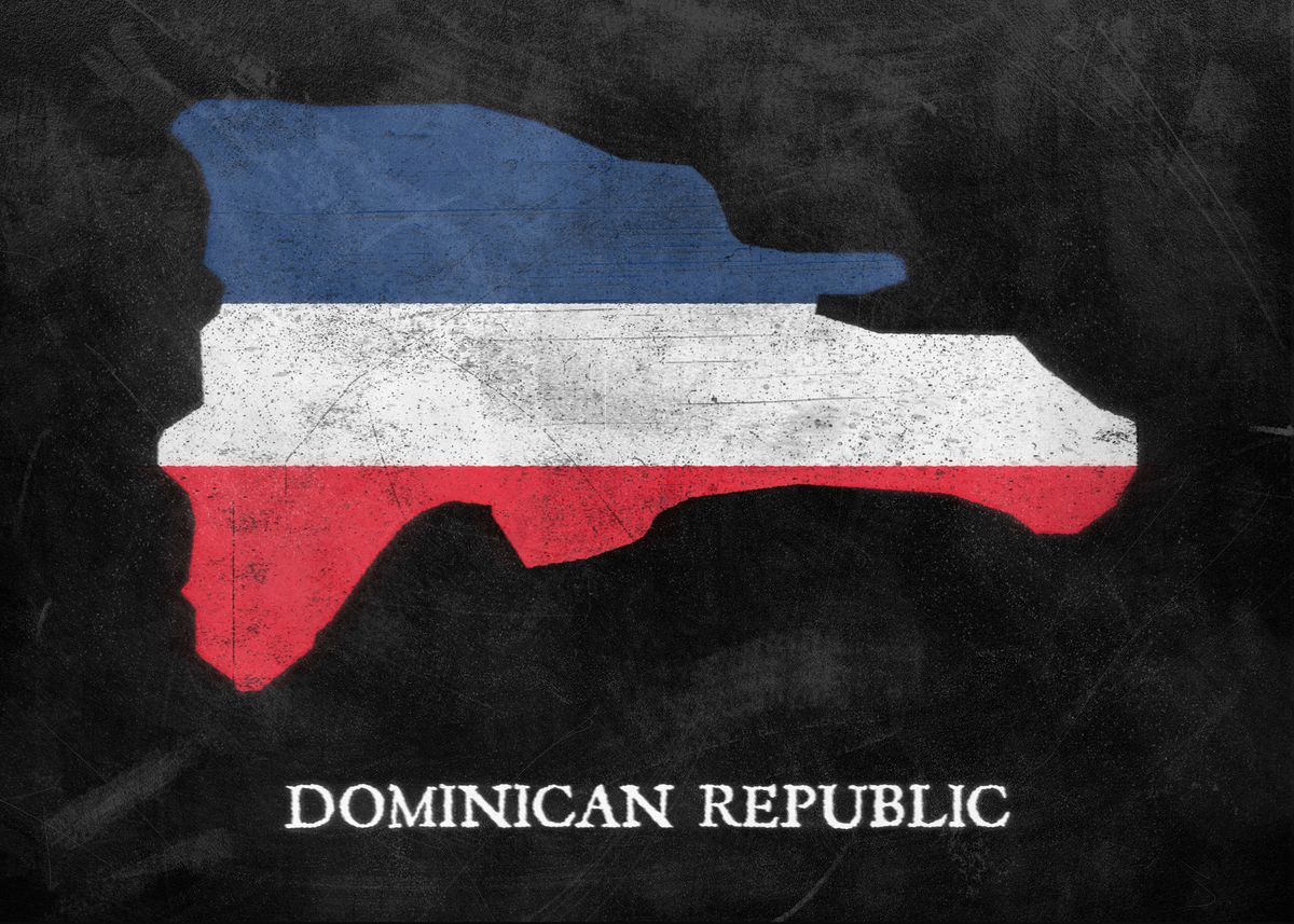 'Dominican Republic' Poster by Moon Soul | Displate