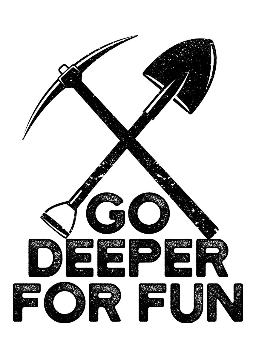 'Funny Rock Hunting' Poster, picture, metal print, paint by ...