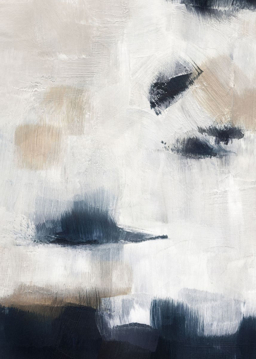 'The Deep Abstract no630' Poster by Agnes Szafranska | Displate