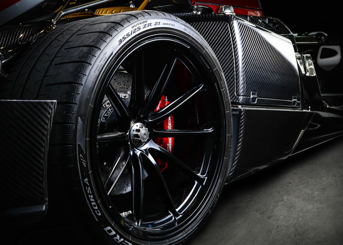 'Unwrapped Pagani' Poster by Rollz | Displate