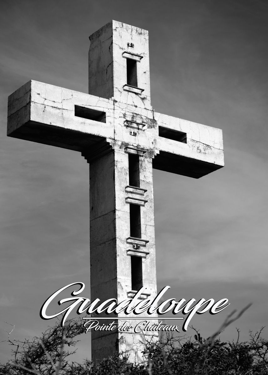 'Holy Cross' Poster, picture, metal print, paint by Gwadeconet | Displate