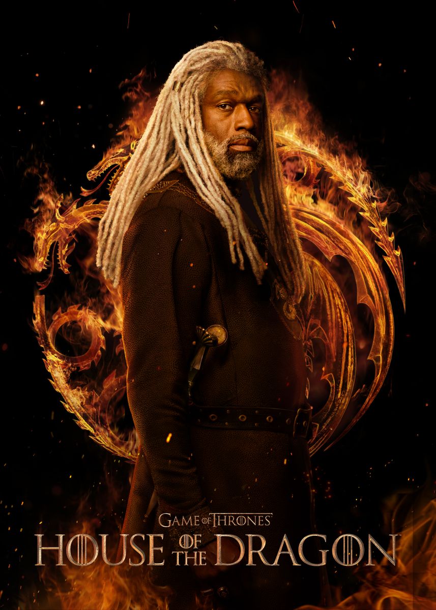 'Lord Corlys Velaryon' Poster, picture, metal print, paint by House of ...