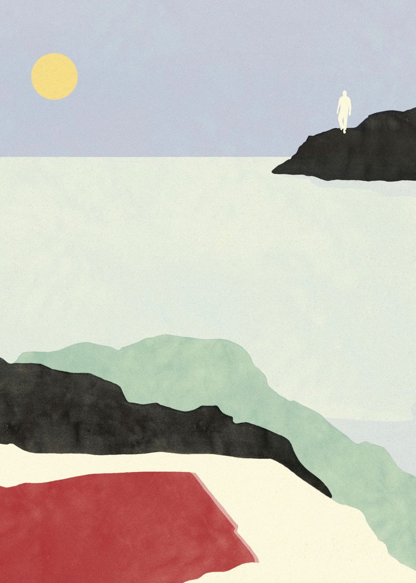 'Vague memory of this summ ' Poster by Space Trend | Displate