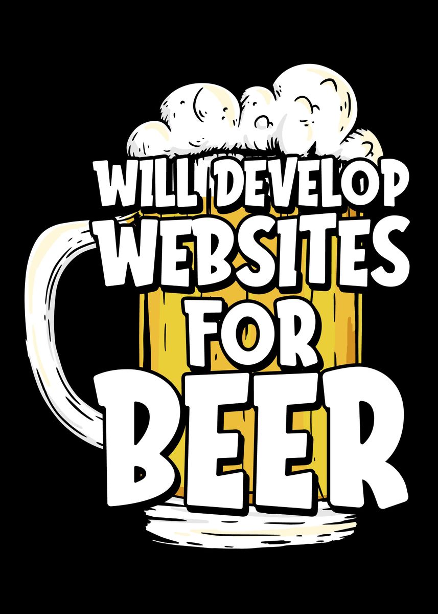 'Web Developer' Poster by CrazySquirrel | Displate