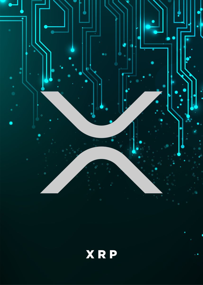 'XRP' Poster, picture, metal print, paint by Trending Music Retro ...