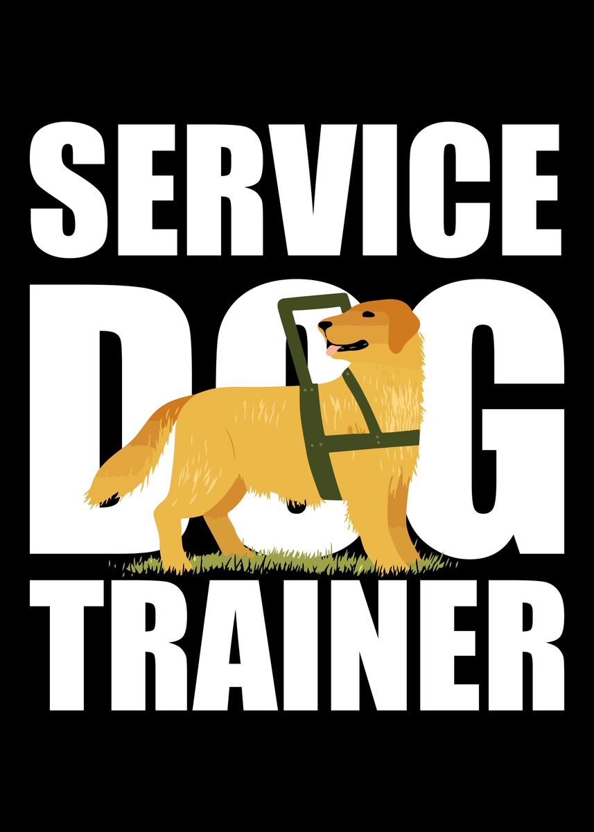 'Dog Trainer' Poster by CrazySquirrel | Displate