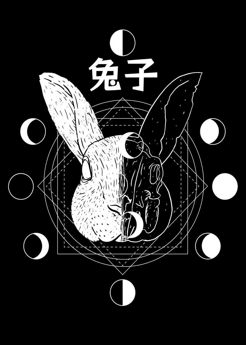 'Occult Chinese Zodiac Goth' Poster, picture, metal print, paint by ...