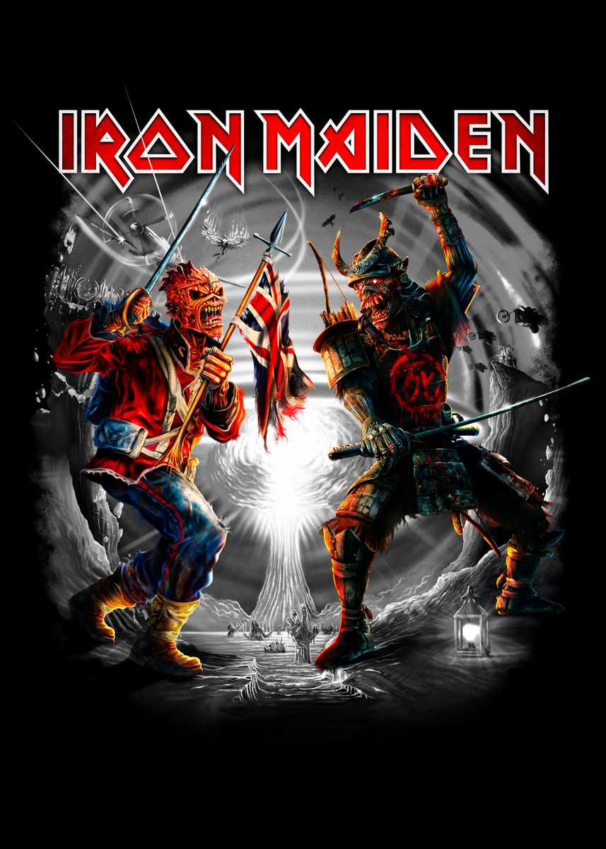 'Senjutsu 5' Poster, picture, metal print, paint by Iron Maiden | Displate