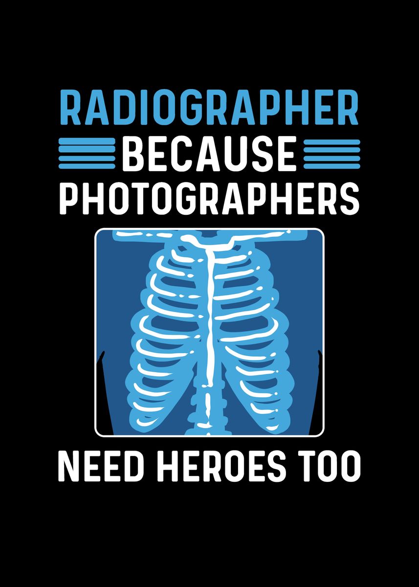 'XRay Technician' Poster, picture, metal print, paint by Fabian El ...