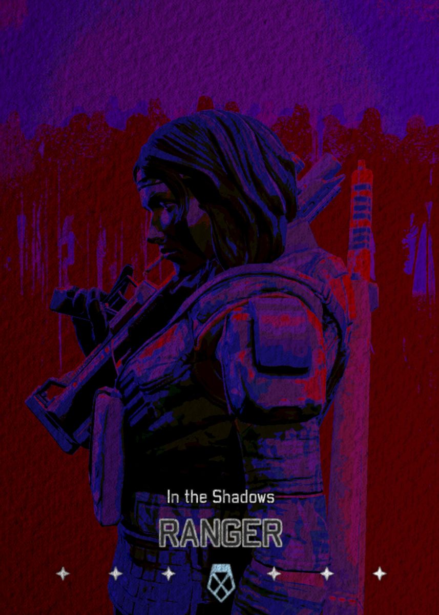 'RANGER' Poster by bashfulmanman | Displate