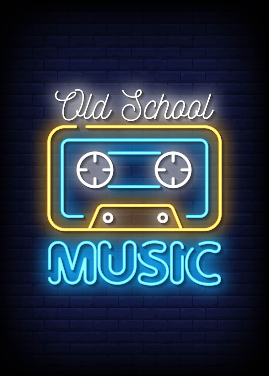 'Music' Poster, picture, metal print, paint by Selja Cute | Displate