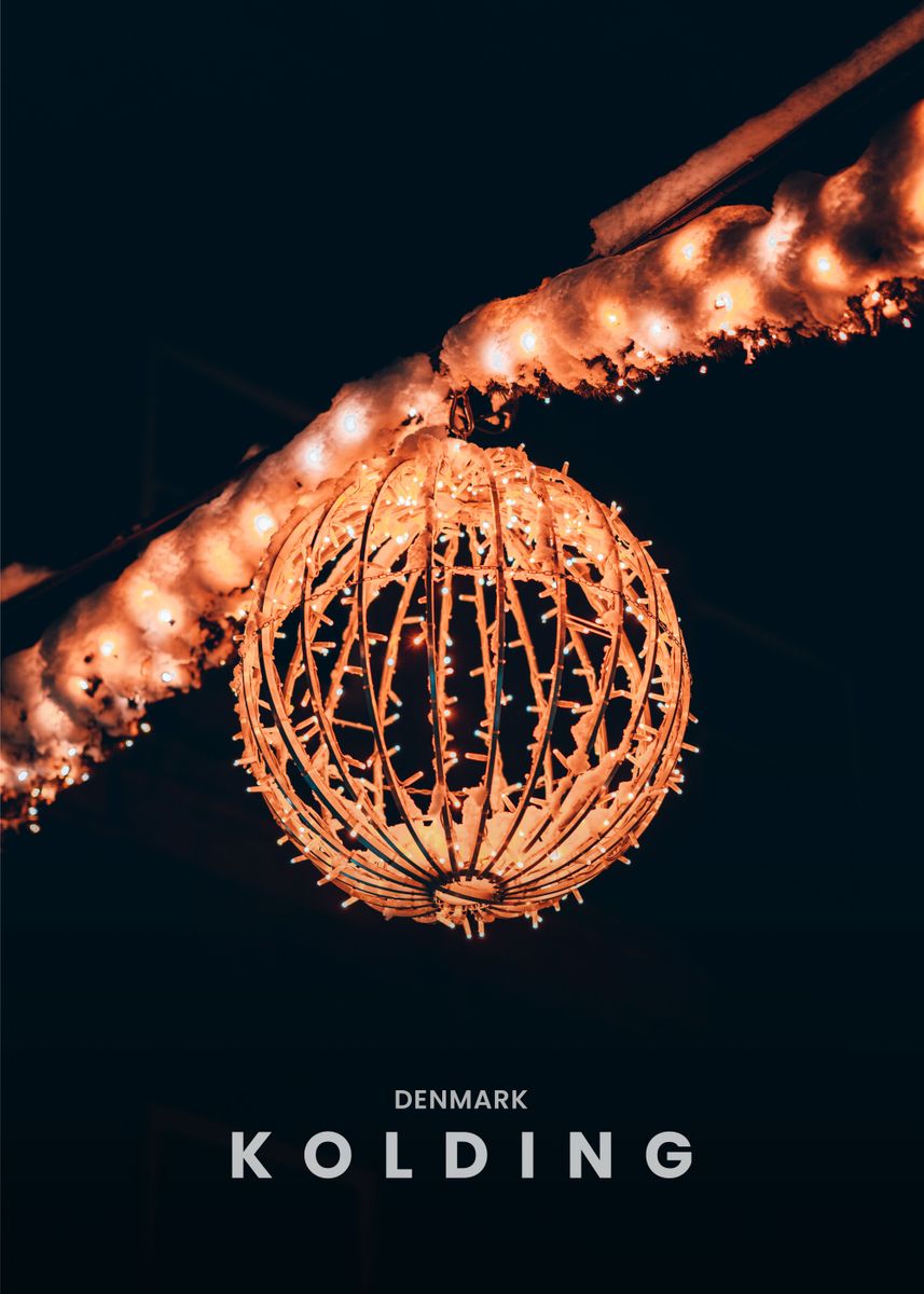 'Christmas Atmosphere' Poster by Adam Bodor | Displate