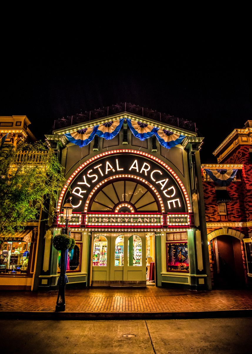 'Arcade' Poster, picture, metal print, paint by Robet Erick | Displate