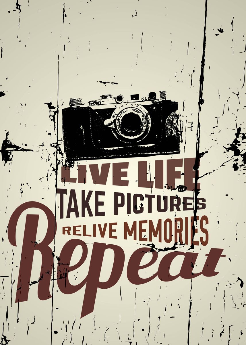 'take picture' Poster by Selja Myndir | Displate