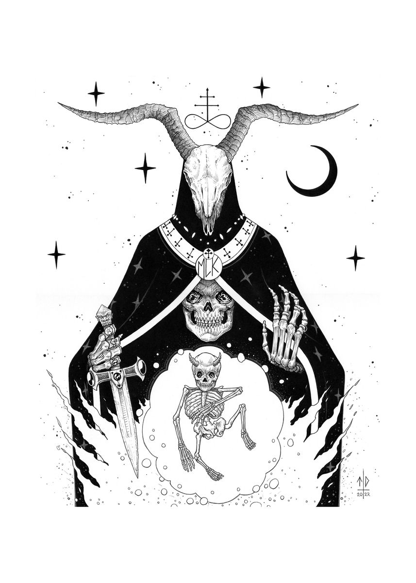 'Moloch' Poster, picture, metal print, paint by DarkTransmissions ...