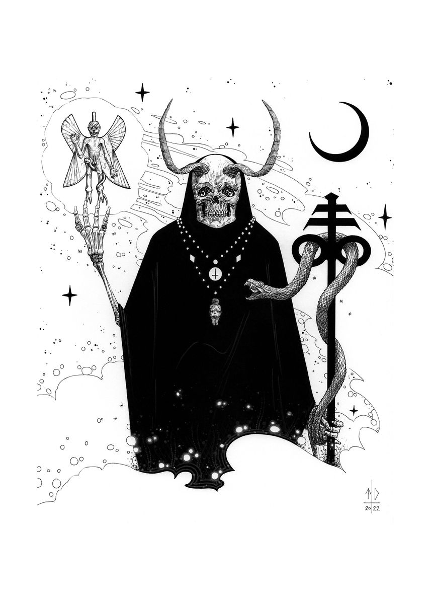 'Pazuzu' Poster, picture, metal print, paint by DarkTransmissions ...