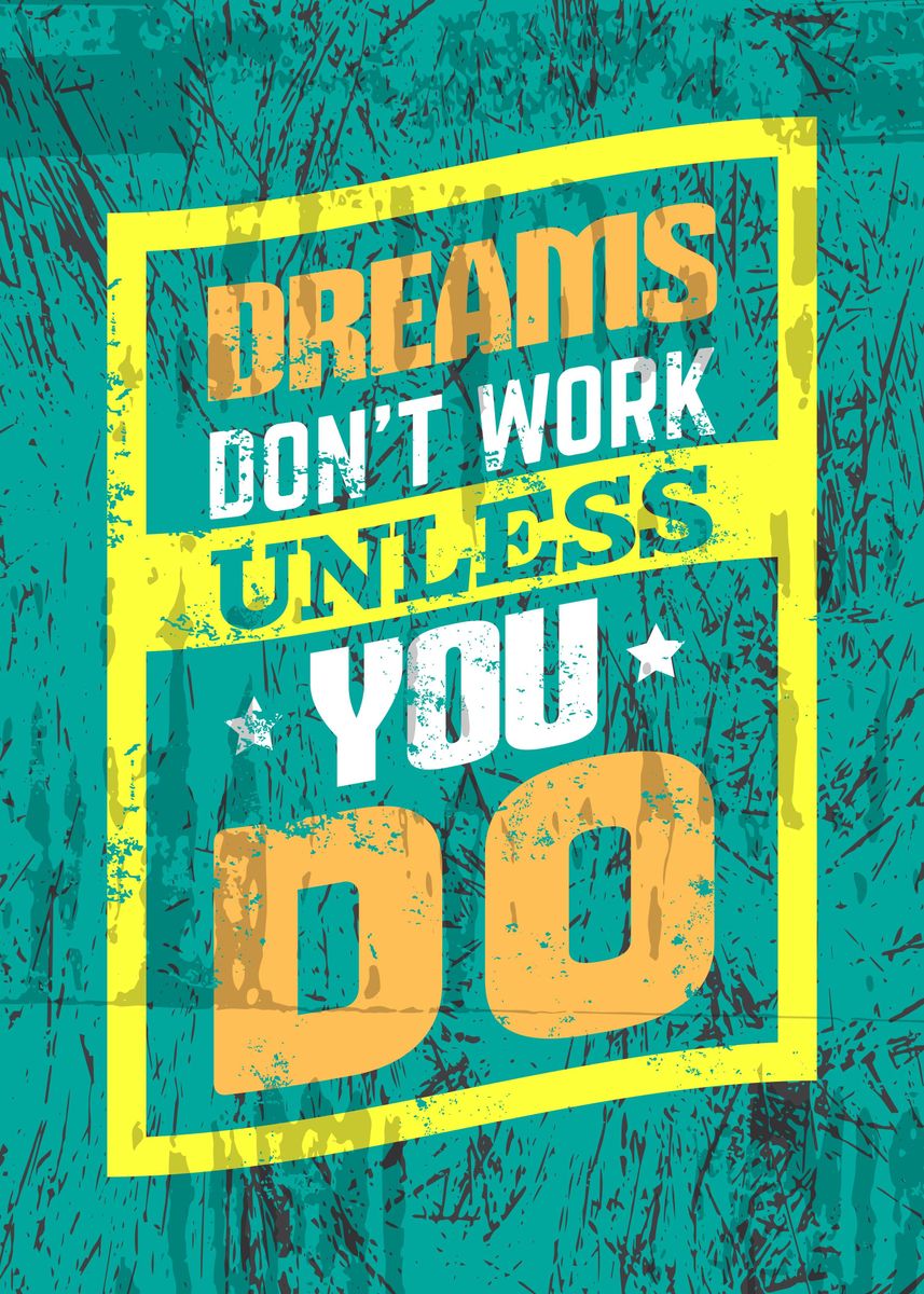 'dream' Poster, picture, metal print, paint by Selja Cute | Displate