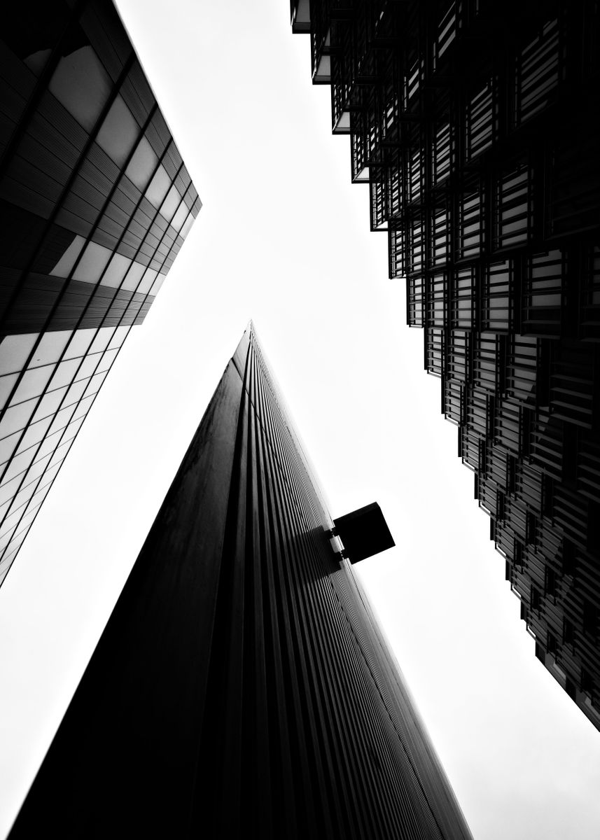 'Lines and angles ' Poster, picture, metal print, paint by ...