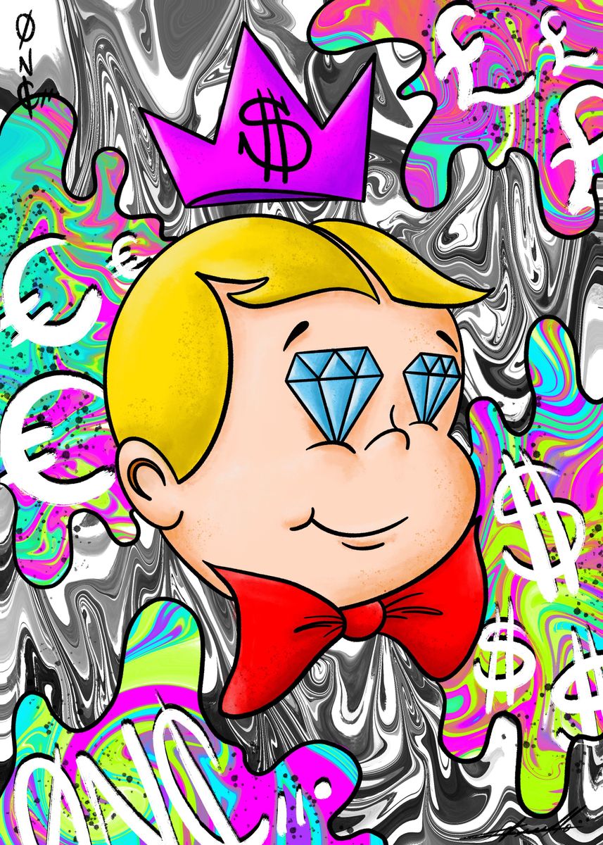 'THE KING KID ' Poster by O N C | Displate