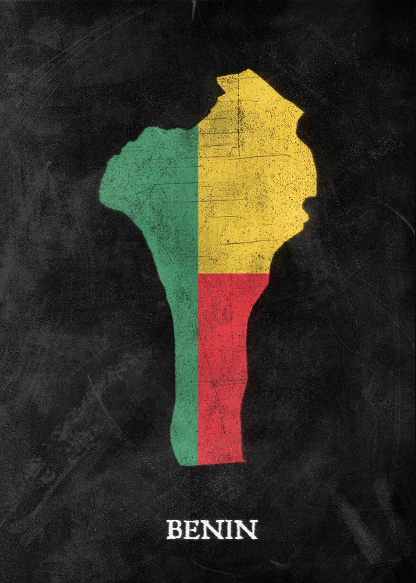 'Benin' Poster by Moon Soul | Displate