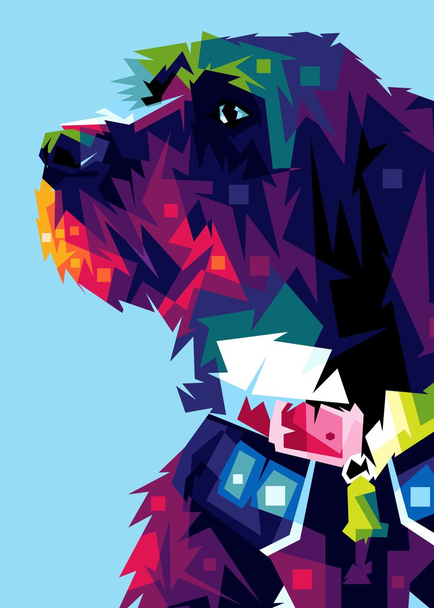 'animals pop' Poster, picture, metal print, paint by Dedew Doublede ...