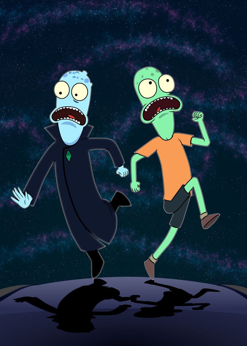 'the ugly duo' Poster, picture, metal print, paint by the affiliatior ...