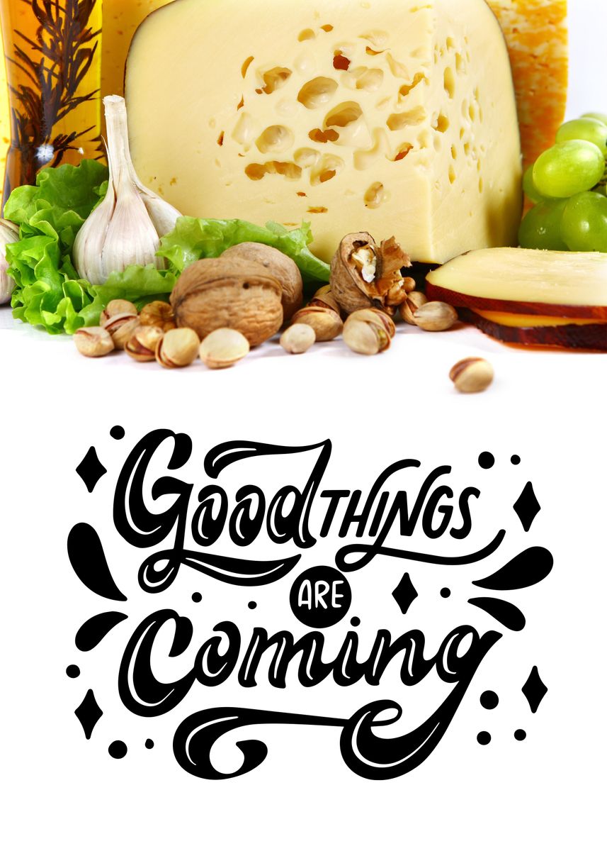 'A taste for cheese' Poster by Stefan Merz | Displate