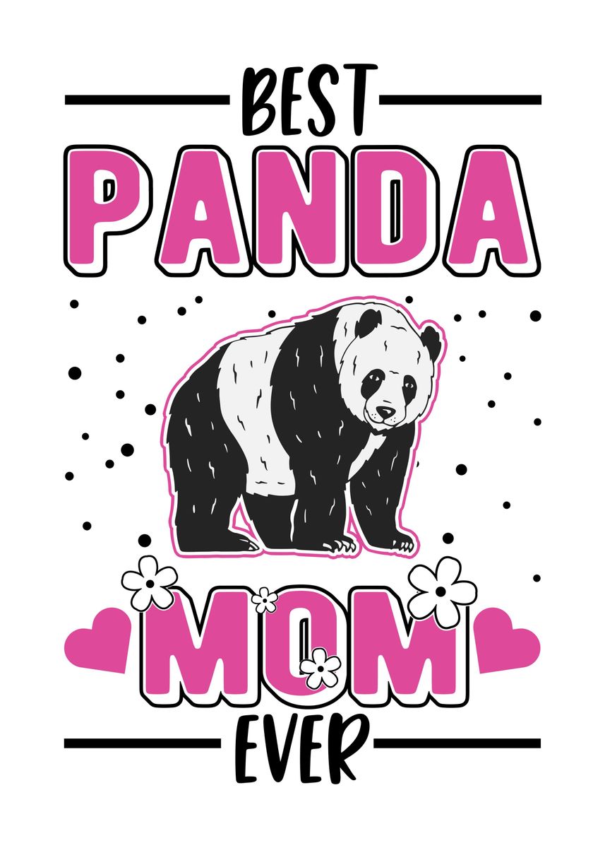 'Panda Gift Bamboo Panda Be' Poster by FavoritePlates | Displate