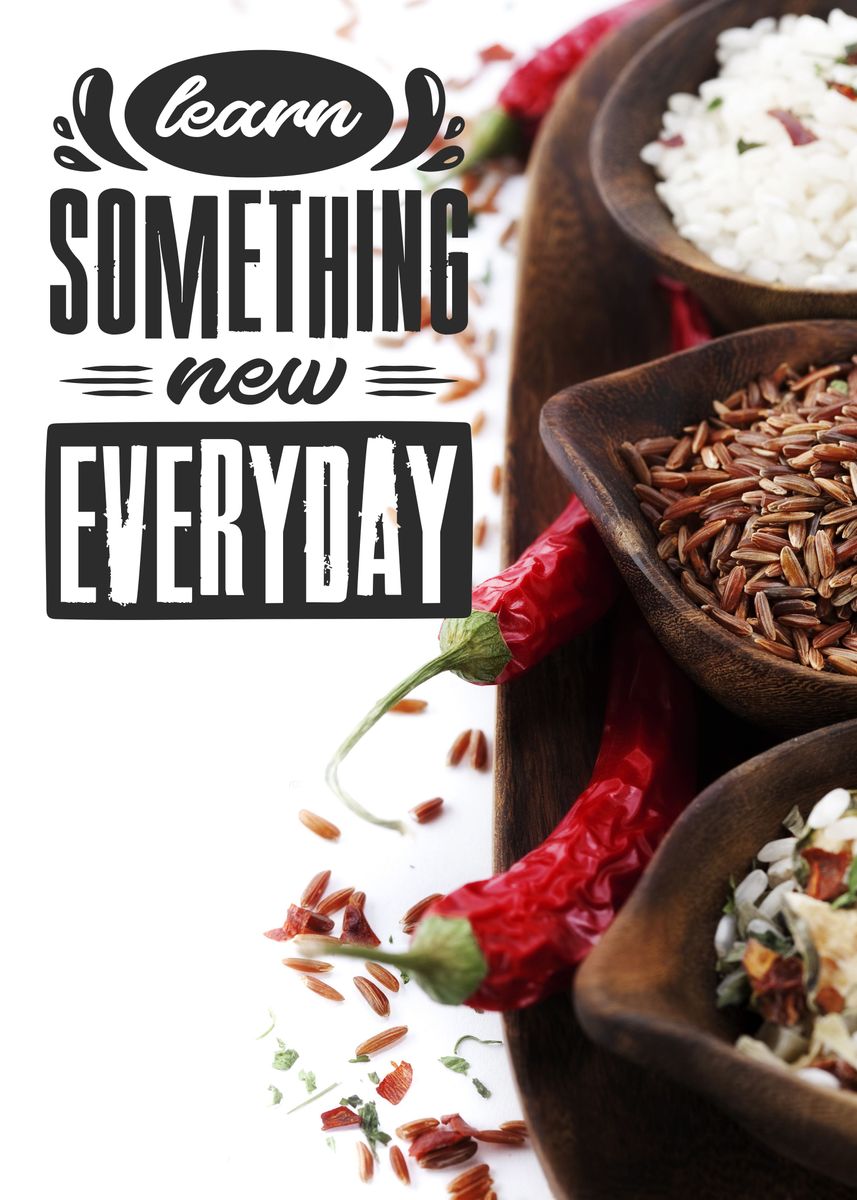 'Exotic spice mixture' Poster by Stefan Merz | Displate