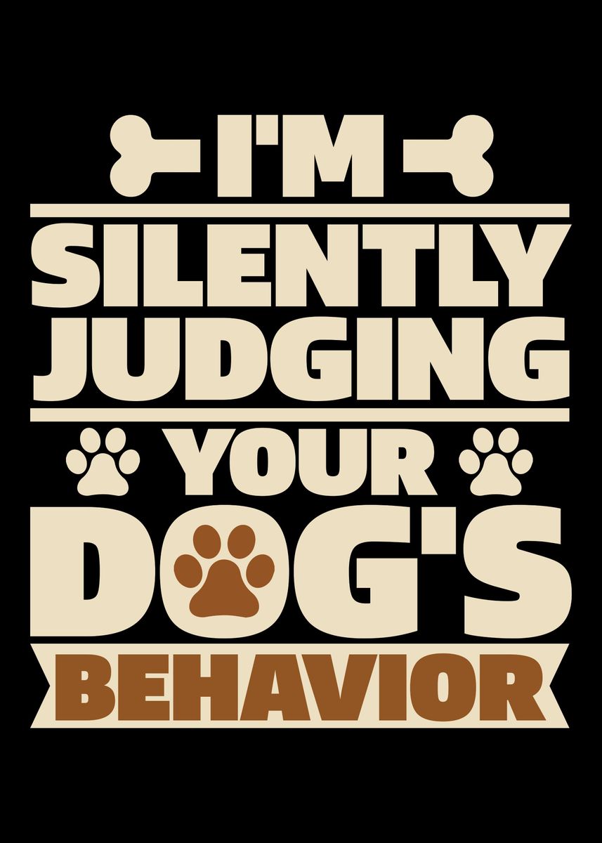 'Dog Trainer' Poster, picture, metal print, paint by CrazySquirrel ...