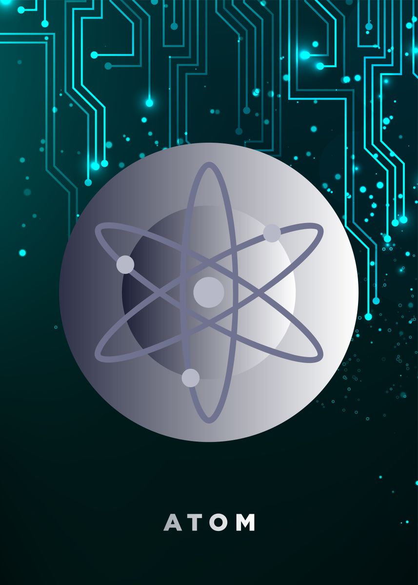 'Atom' Poster by Trending Music Retro | Displate