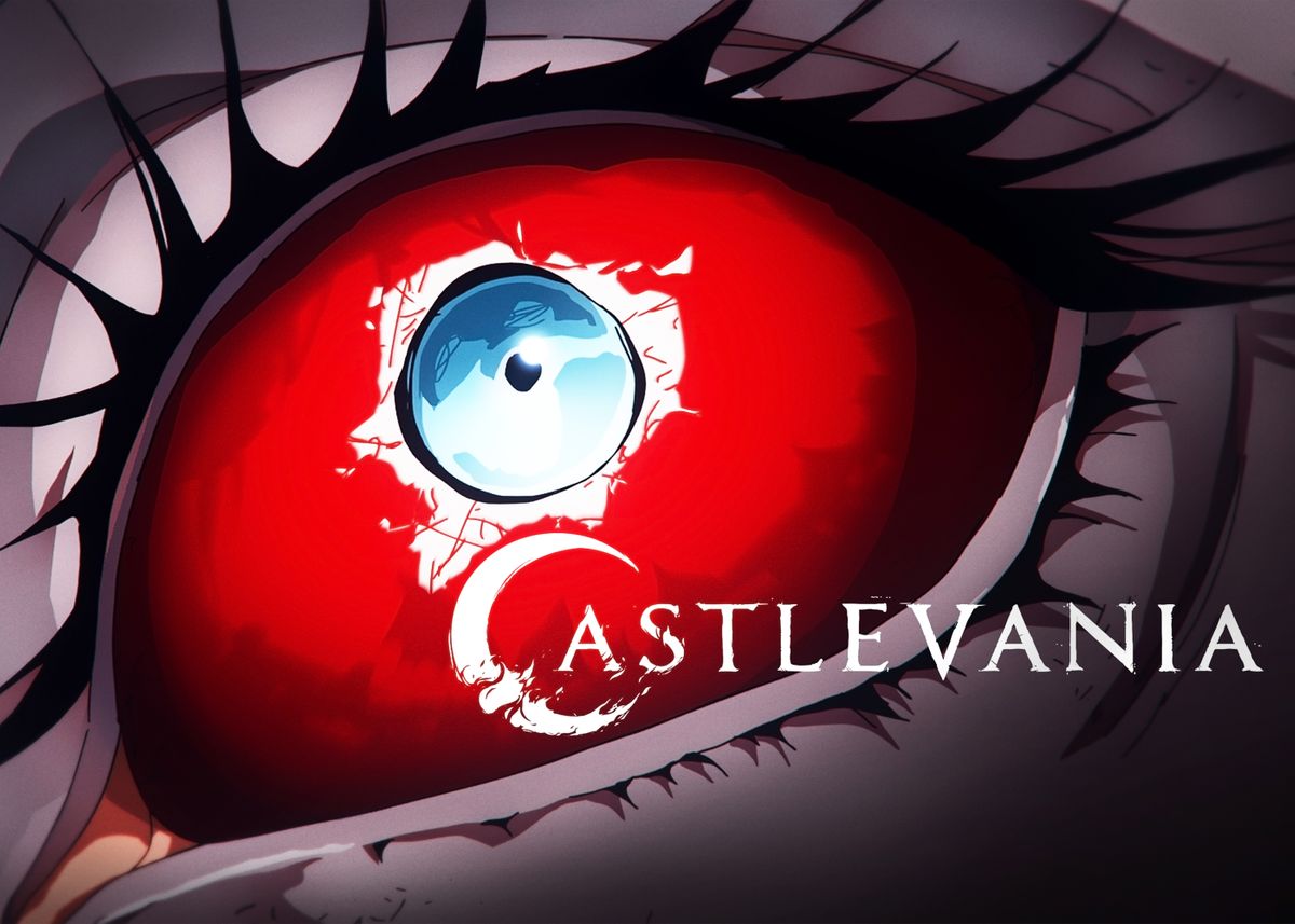 'Red Eye' Poster by Castlevania | Displate